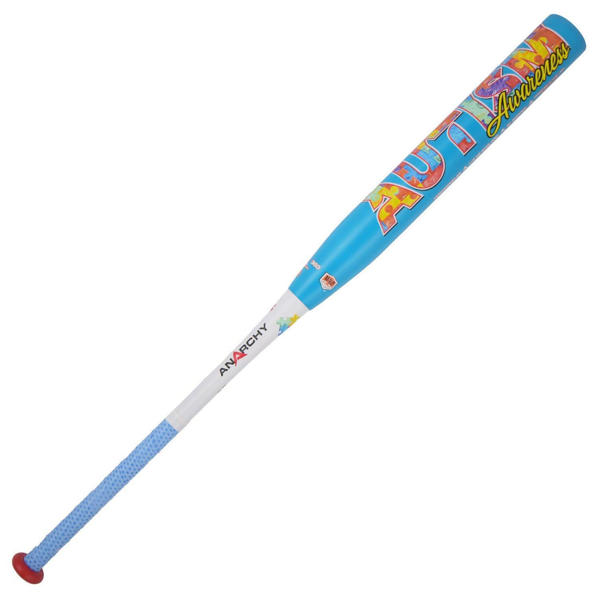 2024 Anarchy Autism Awareness Mid-Load USA/ASA Slowpitch Softball Bat ...