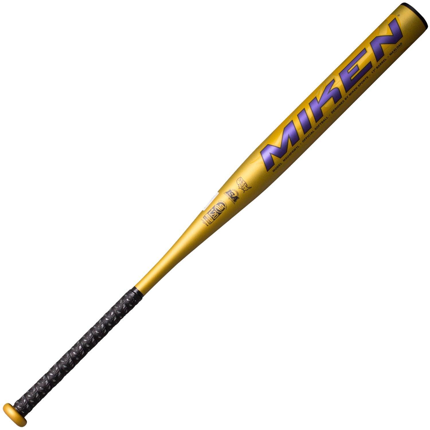 Miken Primo One-Piece Maxload USSSA Slowpitch Softball Bat - MSU4PRM1L ...