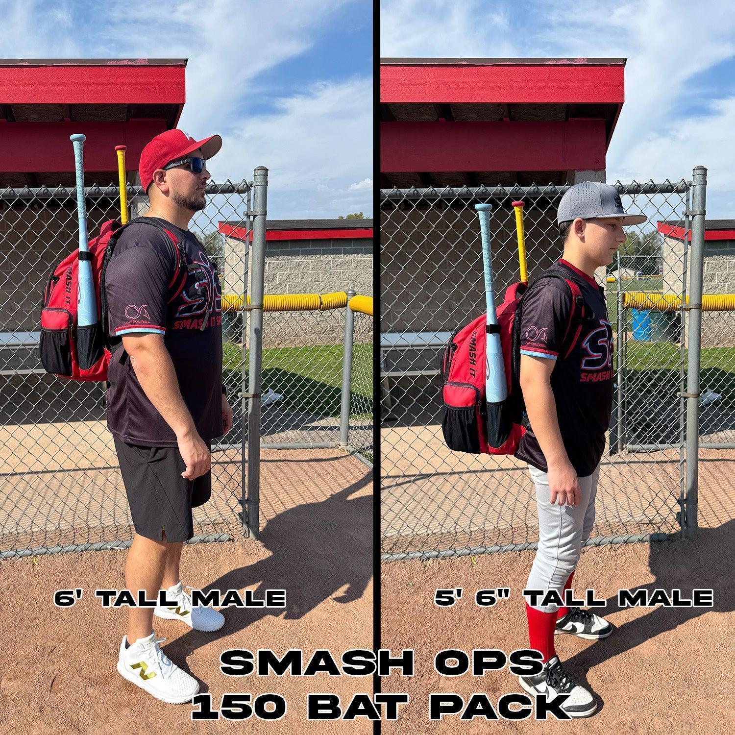2025 Smash Ops Guerrilla 150 Bat Pack - Red/White | available with Fast ...