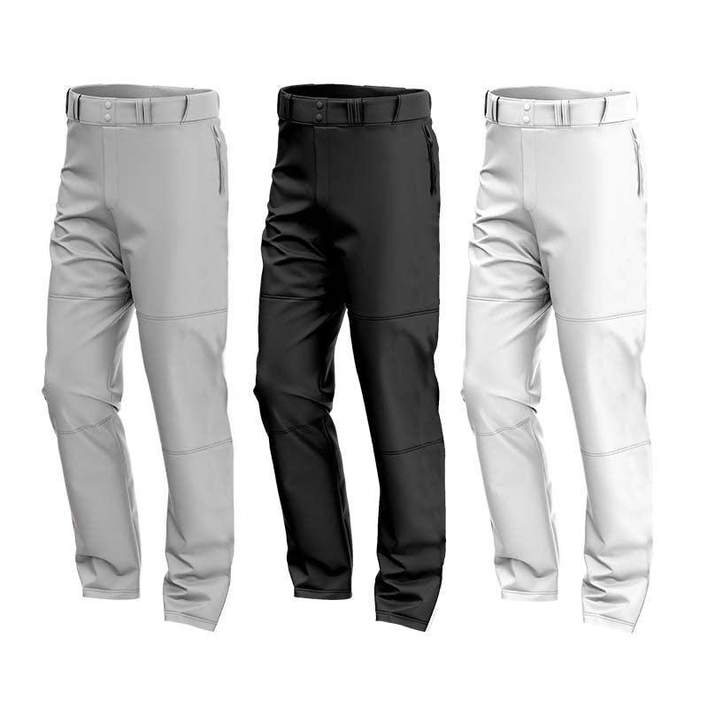SIS Pro-Line Softball/Baseball Game Pants (Grey w/Colored Pip – Smash ...