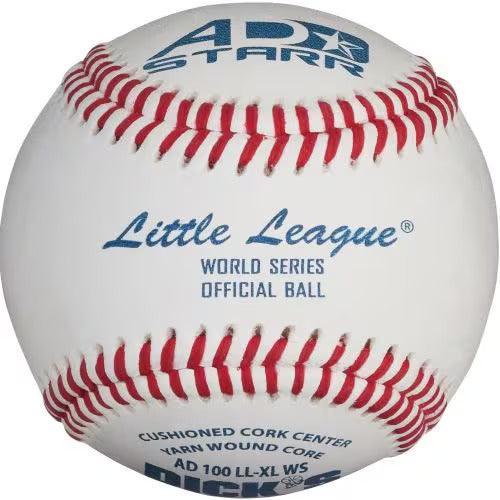 AD STARR Official World Series Baseballs (Ages 12 & Under) AD 100 LL-XL ...