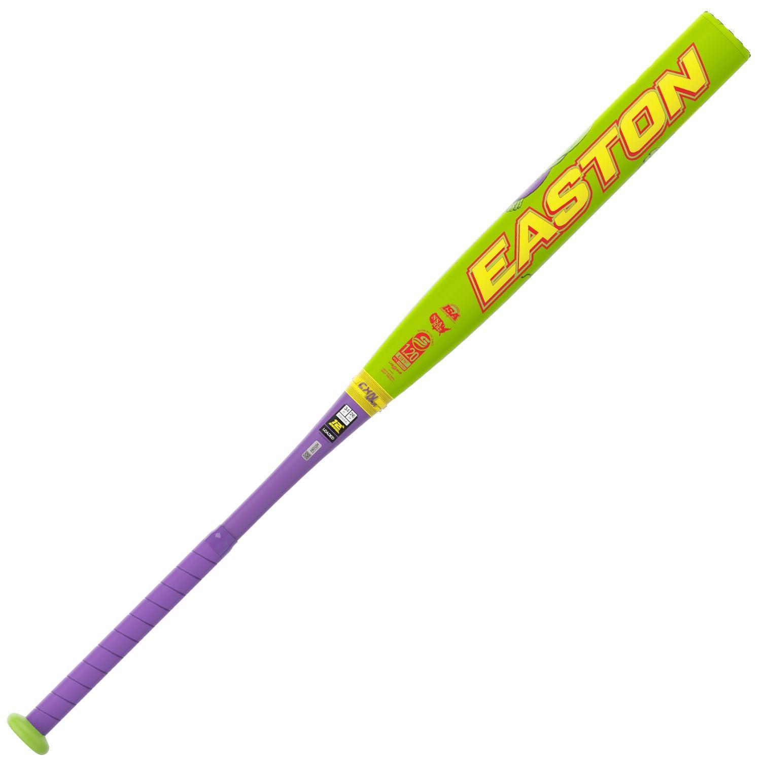 Easton Marvel Hulk 12.25" 2PC Mule Load USSSA Slowpitch Softball Bat ...