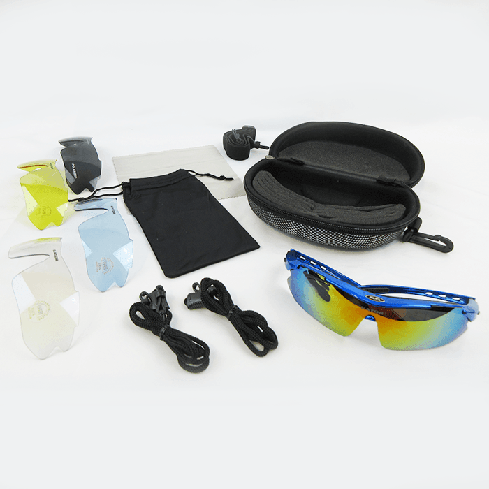 Gator Gear Multi-Lens Sunglasses Kit - Dark Blue (w/ Prescrip – Smash ...