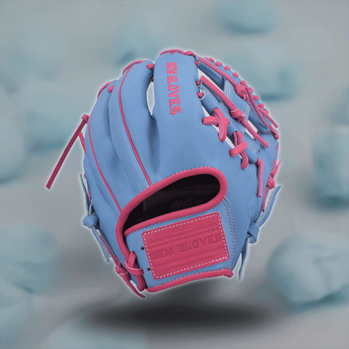 Gem Gloves Baseball Fielding Glove - GEM026 Cotton Candy – Smash It Sports