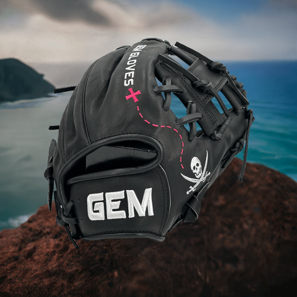 Gem Gloves Baseball Fielding Glove - GEM045 Pirates Treasure – Smash It ...