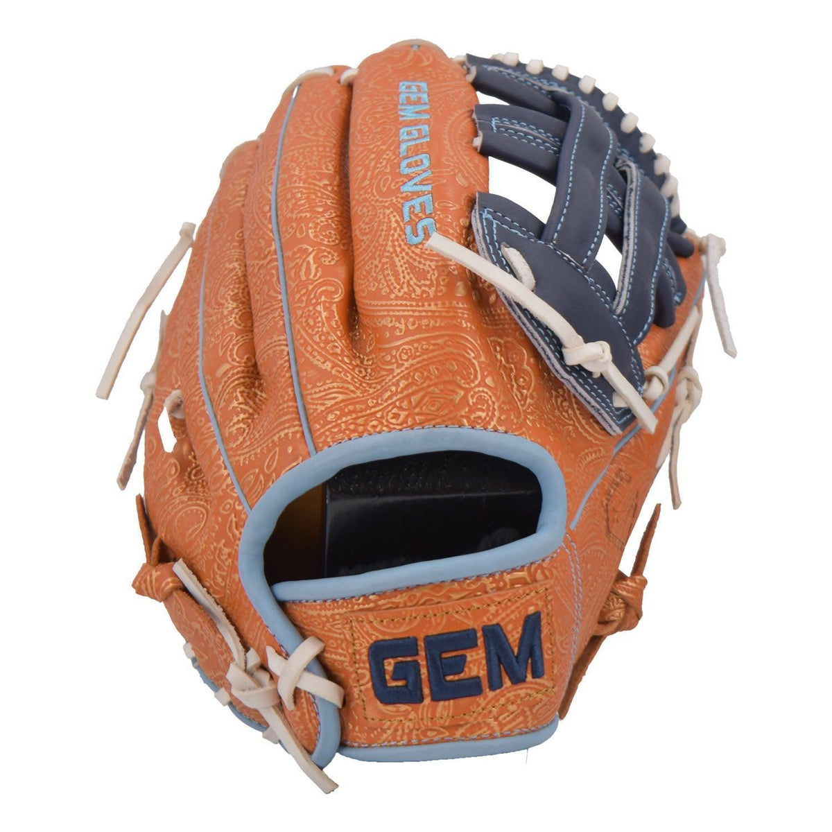 Gem Gloves Softball Fielding Glove - GEM004 Paisley – Smash It Sports