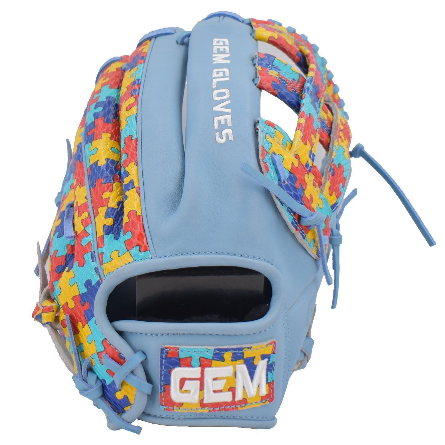 Gem Gloves Softball Fielding Glove - GEM012 (Autism) | available with ...
