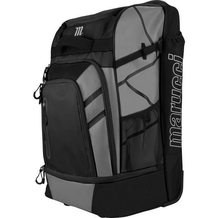 Marucci Convoy Wheeled Bat Bag Roller - Black – Smash It Sports