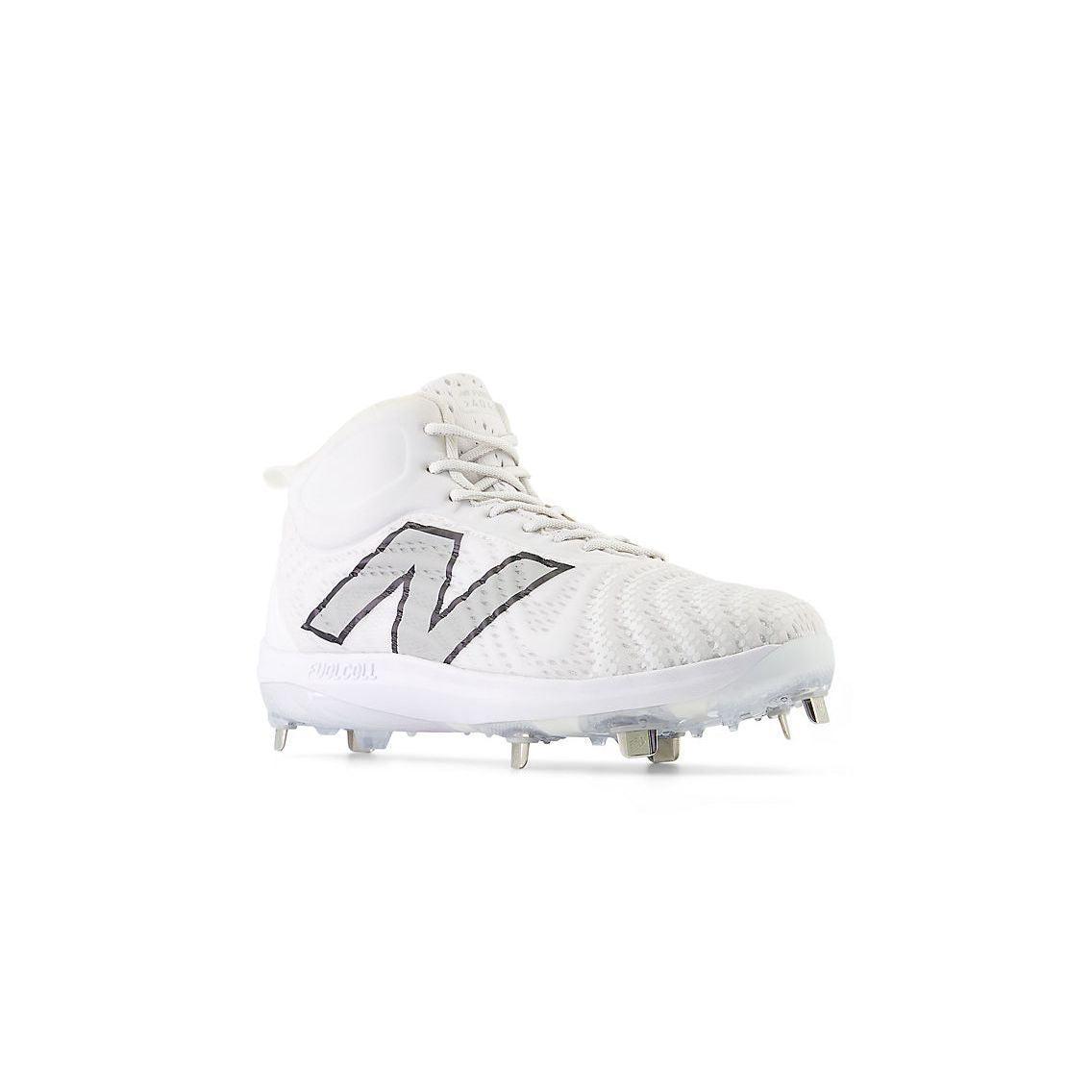 New Balance Men's FuelCell 4040 V7 Mid-Metal Baseball Cleats - White ...