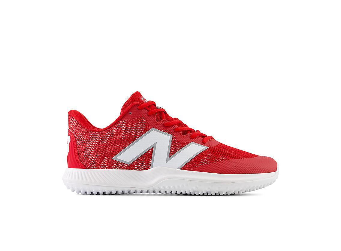 New Balance Men's FuelCell 4040 V7 Turf Baseball Shoes - Team Red / Wh ...