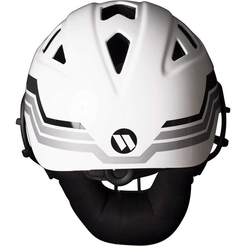 Worth Legit Slowpitch Softball Pitchers Helmet Mask - White | available ...